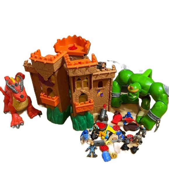 Fisher-Price | Toys | Vintage Imaginext Eagle Talon Ogre Castle Play ...